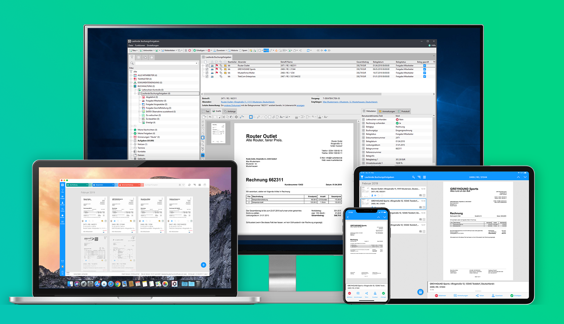 Downloads im Überblick - GREYHOUND® Software
